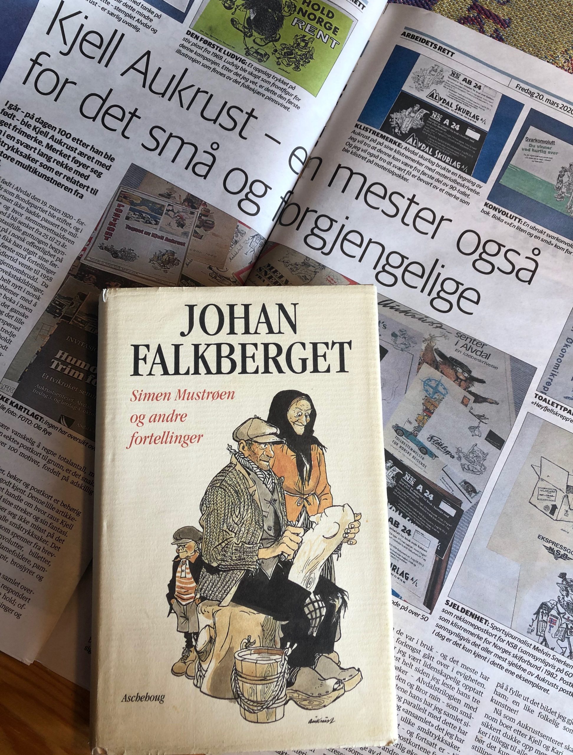Kjell Aukrust – «Simen Mustrøen» – I Falkbergets Rike